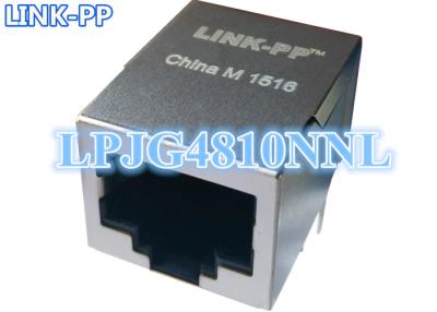 China XFGIB100APOL-COMBO1-1S 1000Base-T Magjack LPJG4810NNL Made in China for sale