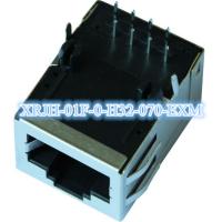 China XRJH-01F-0-H32-070-EXM Single Port RJ45 Jack LPJG16520CNL Electrical Design for sale