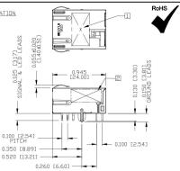 China L836-121T-KE 5G Base-T Tab Down 1X1 Port Rj45 Magjack Connector Shielded With Gy/G Led for sale