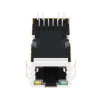 China 0826-1AX1-47-F 10/100 Base-T Single Port Rj45 Magjack Integrated Connector for sale