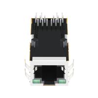 China L826-1G1T-32-F 1000 Base-T Tab Up Low Profile Rj45 Connector Modules Green/Green Led for sale