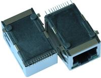 China Pulse J3011G21DNL SMT RJ45 PCB Connector 10/100Base-T Surface Mounting Jack for sale