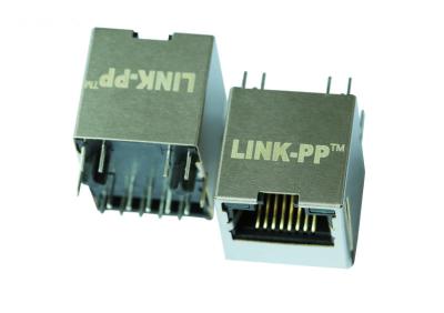 China RV1-1200G72A Vertical POE RJ45 Connector LPJD0101BENL w / Transformer for sale