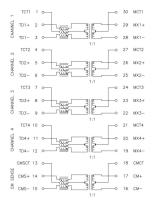 China HX7137NLT Single Port 10G BASE-T SMT Lan Telecom Transformer 30PIN NON POE for sale