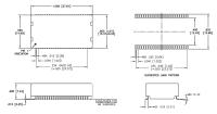 China HX6101FNL QUAD Port 48PIN SMD LAN Transformer 1000 BASE-T 4PAIR POE 60W for sale