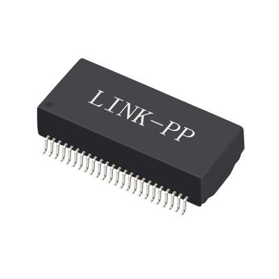 China HX6101NL QUAD Port SMD POE Magnetic Transformer 48PIN 1000 BASE-T for sale