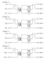 China HX6164NL 1000 BASE-T QUAD Port 24PIN SMD POE 70W Magnetic Transformer for sale