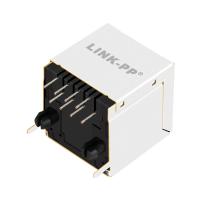 China JXD2-0Z11NL Without LED 100BASE-T VERTICAL RJ45 Jack TOP ENTRY 8P8C for sale