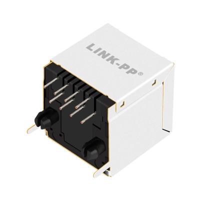 China JXD2-0Z11NL Without LED 100BASE-T VERTICAL RJ45 Jack TOP ENTRY 8P8C for sale