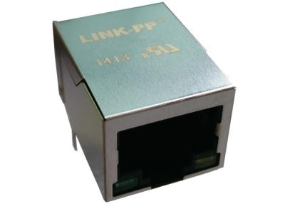 China PU1S041A-43 LF RJ45 Modular Jack 10 / 100Base-T LPJ0161BBNL RoHS Compliant for sale