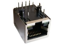 China 13F-64YGD2PLNW2NL 8P8C Integrated Rj45 Jack 10 /100Base-T LPJ4011FANL IP-PBX for sale