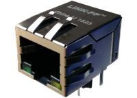 China HFJ11-E2450E-L11RL RJ45 Modular Jack Integrated 10 /100Base-T LPJ4011GENL IP-PBX for sale