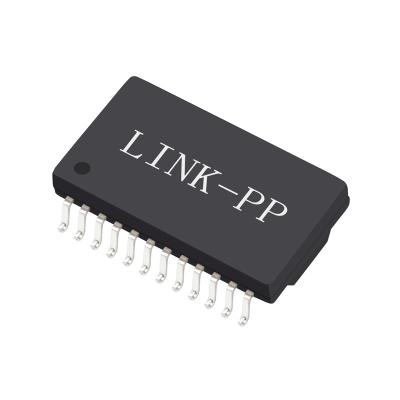 China HX5149NL Single Port 1000BASE-T SMT Lan Transformer 24PIN 1:1 Surface Mount for sale