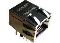China 5-6605763-7 Magjack RJ45 Built-in 10 / 100Base-T Magnetic LPJ16112AFNL for sale