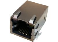 China 08B0-1X1T-06-F Magnetic RJ45 Jack Tab-Up ATXMEGA128B1-AUR Ethernet Extender for sale