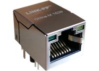 China RU1S041-43 LF RJ45 Female Jack Tab-up 10 / 100Base-T ATMEGA32U2-MUR for sale