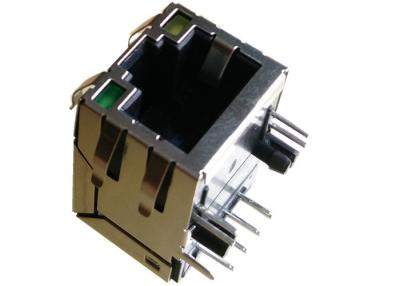 China RT7-164AH51F RJ45 Modular Jack 10Pin Shielded with Leds Rugged Tablet PC for sale