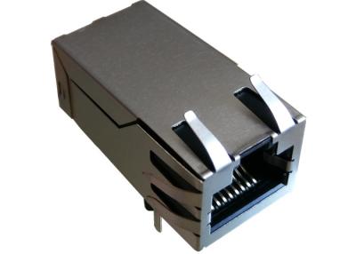 China JK0-0044 RJ45 PCB Jack 10 / 100 / 1000 Mbps Connector In Fanless Panel PC for sale