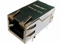 China 0826-1A1T-23-F RJ45 Modular Jack With Integrated Magnetic Converters and Repeaters for sale