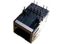 China 0817-1AX1-11-F RJ45 Modular Jack Shielded With LEDs 8P8C To Medical PC for sale