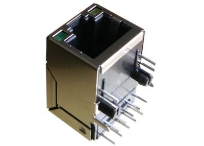 China LMJ201881X100DL1T4 RJ45 Modular Jack Shielded With LEDs 8P8C To Medical PC for sale