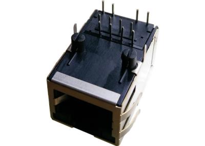 China TS-50021-1 Rj45 Jack Soldered Pins Without LEDs 8P8C Built-in Ethernet Extender for sale