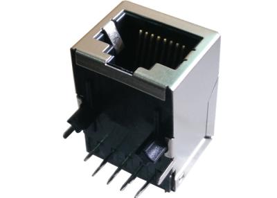 China HFJ11-2439E Magnetic RJ45 Jack Pcb Monted ethernet connector PC Mainboard for sale