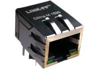 China HFJ11-1075E-L11RL Magnetic RJ45 Jack Single Port Relay Boards for sale