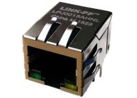 China HFJ11-1075E-L11RL Magnetic RJ45 Jack Single Port Relay Boards for sale