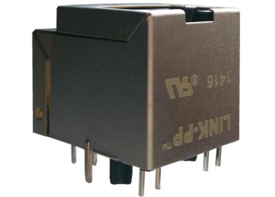 China FastJack 1x1 Magnetic Vertical RJ45 , HFJV1-1043RL Wireless Lan Rj 45 for sale