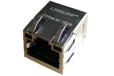 China HFJT1-S101RL RJ45 Single Port , FastJack 1x1 10BASE-T Filter Tab Up RJ45 for sale