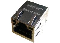 China HFJT1-S101-L12RL RJ45 Single Port FastJack 1x1 10BASE-T Filter Tab Up RJ45 for sale