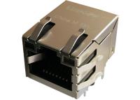 China HFJT1-1041RL , 10BASE-T Magnetics Tab Up RJ45 Modular Connector female for sale