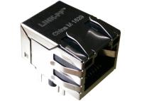 China HFJT1-1043-L12RL Modular Rj45 Connectors 10BASE-T Ethernet Family of FastJacks for sale