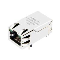 China JGCG1T1004PW-GG RJ45 Connector 10G Base-T Integrated Magnetics For PoE++ Application for sale