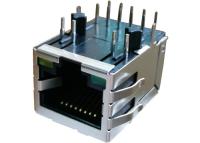 China HFJ11-1G46ERL Gigabit Ethernet Rj45 Connector Network type switch for sale
