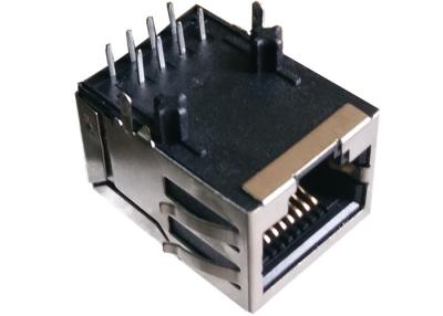 China HFJ11-E1G11ERL RJ45 Single Port With 10 / 100 / 1000Base-T Connector for sale
