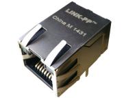 China HFJT1-1G41-L11RL 10p10c Gigabit Ethernet Rj45 Connector To Wienet UMS Switch for sale