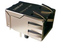 China HFJT1-1G41-L12RL 10p10c Gigabit Ethernet Rj45 Connector To Wienet UMS Switch for sale