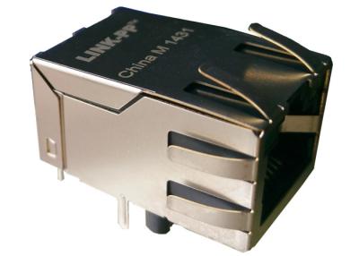 China HFJT1-E1G01RL 10p10c Gigabit Ethernet Rj45 Connector To Wienet UMS Switch for sale