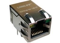 China HFJT1-E1G01-L12RL10p10c Gigabit Ethernet Rj45 Connector To Wienet UMS Switch for sale