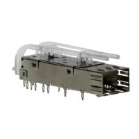 China 1367629-2 SFP Cage Assembly Press Fit 4 Gb/S With Light Pipe for sale