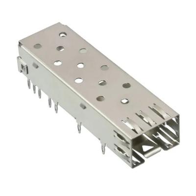China 2227317-1 SFP Cage Single Port 4GB/S Through Hole Press-Fit Mount for sale