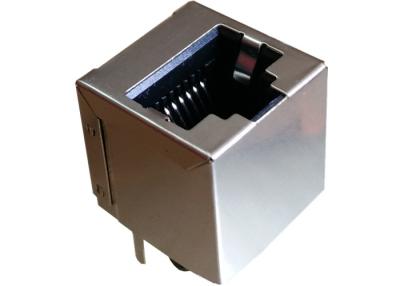 China HFJV1-2441 Vertical RJ45 10 / 100BASE-TX FastJacks Integrated Ethernet Connector for sale