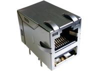 China XRJB-A60-1-D12-170 modular rj45 connectors 10/100Mbps Magnetic for sale
