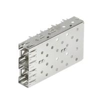 China 1761014-3 SFP Cage 4 Gb/s 1 x 2 Port Press-Fit Through Hole for sale