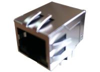 China HFJ11-RP48E-L15RL POE RJ45 Jack HFJ11-RP48E-L21RL10 / 100BASE-TX IEEE802.3af for sale