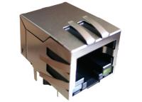 China HFJ11-2450E-L78RL RJ45 Single Port , 10 / 100BASE-TX RJ45 HFJ11-E2450E-L15RL for sale