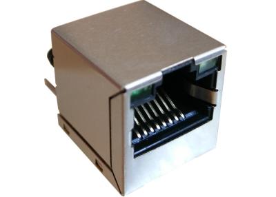 China HFJV1-S101-L17RL Vertical RJ45 Jack HFJV1-S101-L21RL 10BASE-T Filter PCB Jack for sale