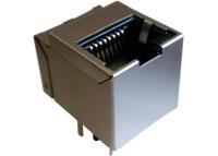 China HFJV1-1G41RL Rj45 Vertical Mount HFJV1-1G46RL 10 / 100 / 1000Base-T Ethernet for sale